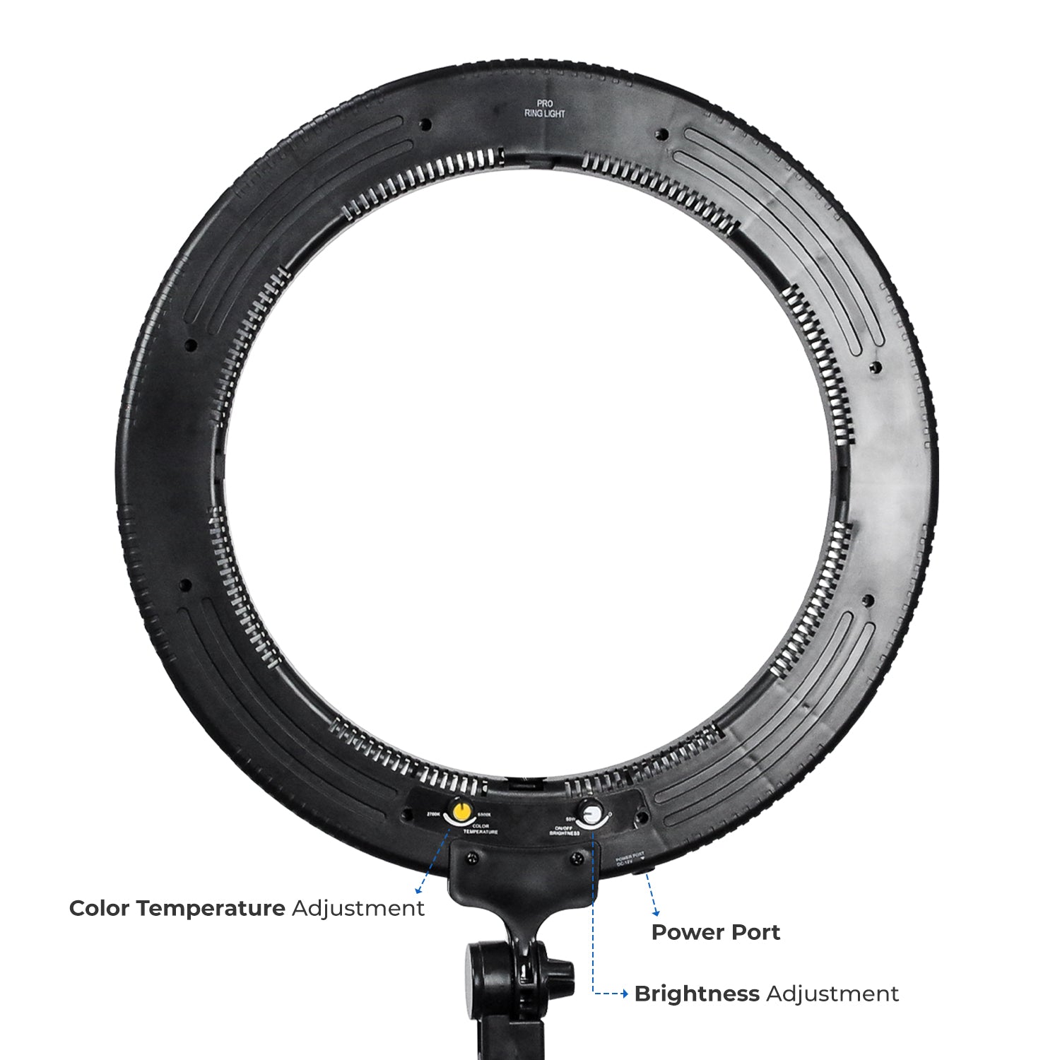 LED 18 Inch Dimmable Ring Light – LimoStudio