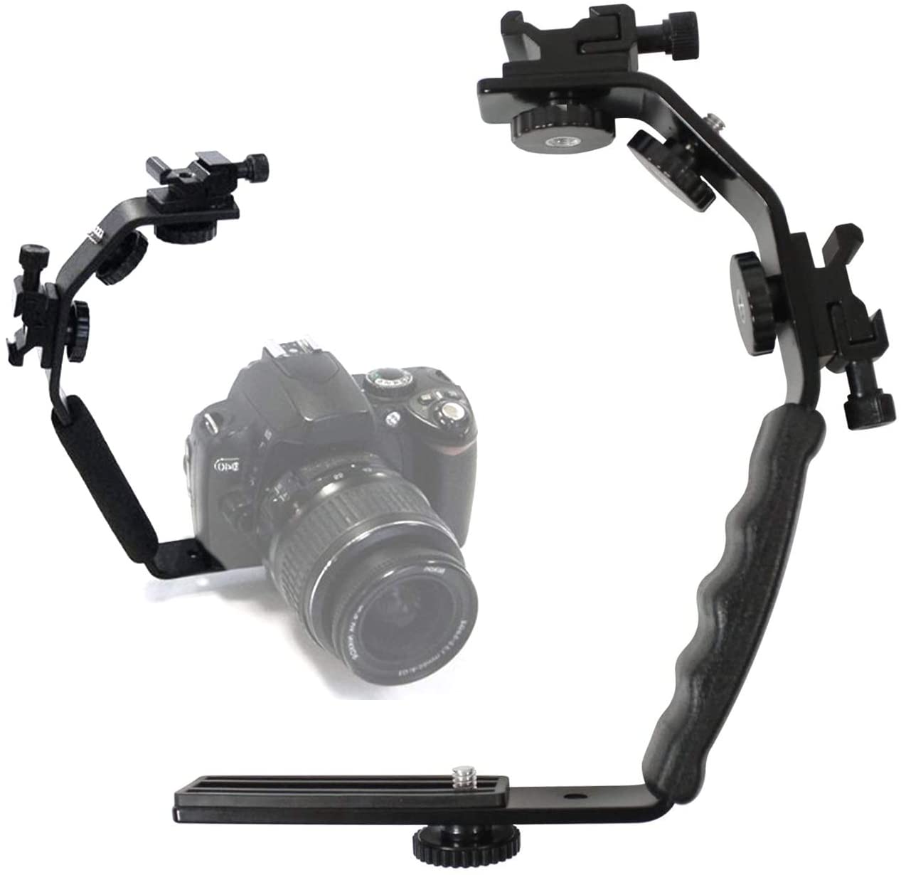 Camera L-Bracket with Standard Flash Shoe Mounts – LimoStudio